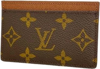 Louis Vuitton unisex, Pre-owned, Brun, Taille: ONE Size Porte-cartes Pre-owned - Monogram