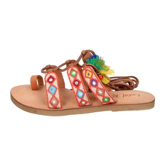 Coral Blue Femme, Chaussures, Multicolore, Taille: 37 EU Sandales en textile pour femmes
