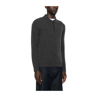 Canali Round-Neck Strickwaren - - Knitwear - Herren - Grau - 2XL