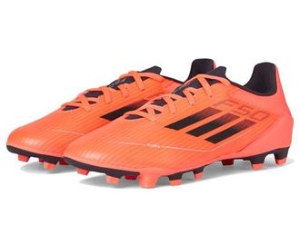adidas Adidas Baskets de Sol Flexibles F50 Club Unisexes, Turbo Aurora Black Platine Metallic, 44 2/3 EU