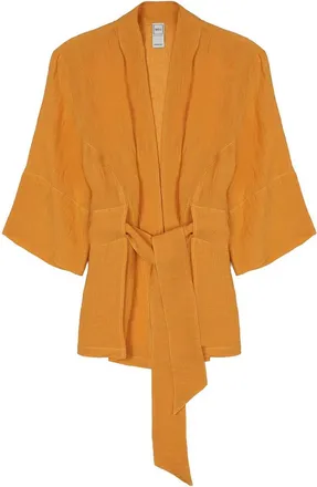 120% Lino Casualjacke - Gelb