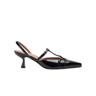 Scarosso Selena T-Bar Pumps - - Shoes - Damen - Schwarzk - 35 EU