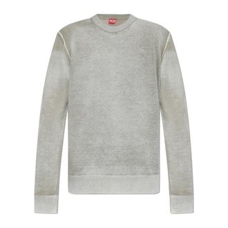 Diesel K-Laurent Pullover - - Knitwear - Herren - Grau - XS
