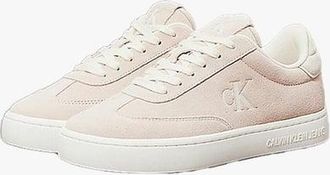 Calvin Klein Low-Top-Sneaker aus Leder in Rosa