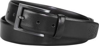 Tom Rusborg Ledergürtel mit Budapester-Prägung in