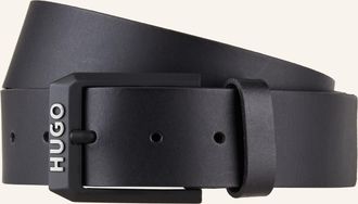 HUGO BOSS Hugo Ledergürtel Gelio schwarz