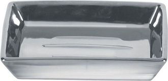 Kleine Wolke 5065124853 Seifenschale Glamour, Silber