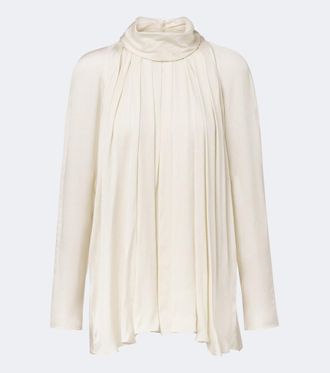 Agnona Bluse aus Satin