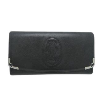 Cartier Pre-owned Vintage Lange Geldb&ouml;rse (zweifach faltbar) - - Pre-owned - Damen - Schwarzk - ONE SIZE