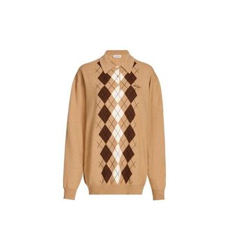 Miu Miu Pull polo en cachemire