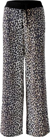 Oui Femme, Pantalons, Noir, Taille: 44 FR Wide Pantalons