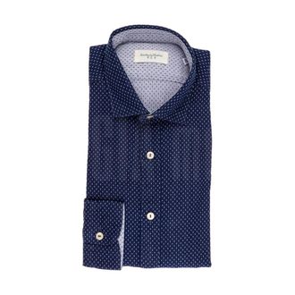 Tintoria Mattei Camicia - - Shirts - Herren - Blau - 2XL