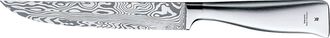 WMF Grand Gourmet Damastmesser, Fleischmesser 29,5 cm, Made in Germany, Damaststahl 120-lagig, Performance Cut, Holzkassette, Klinge 17 cm