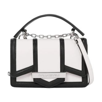 Karl Lagerfeld Schultertasche Essentials A4W30277 Schwarz - - Bags - Damen - Schwarzk - ONE SIZE