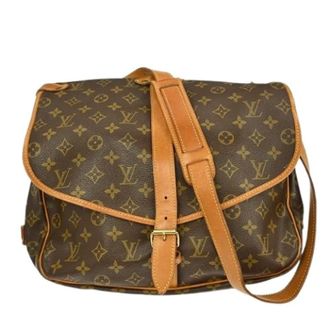 Louis Vuitton unisex, Pre-owned, Brun, Taille: ONE Size Sac &agrave; main Saumur Pre-owned