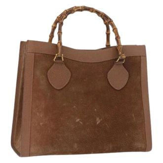 Gucci Sac cabas Pre-owned - Femme - Pre-owned - Brun - Taille: ONE Size