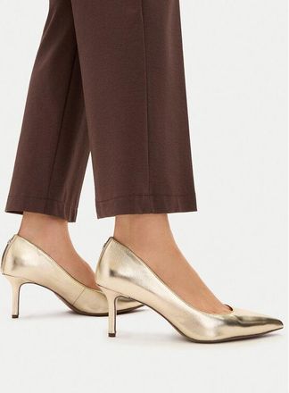 Lauren Ralph Lauren High Heels Lanette Metallic 802978205002 Goldfarben