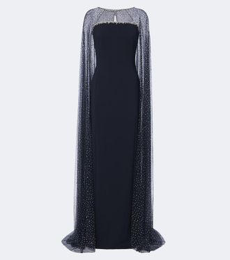 Jenny Packham Robe longue Moxie &agrave; ornements