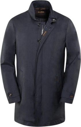 Moorer Homme, Manteaux, Bleu, Taille: 4XL Duster Coat