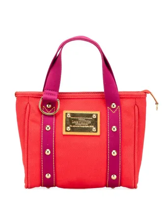 Louis Vuitton sac à main Antigua Cabas PM (2005) - Rouge