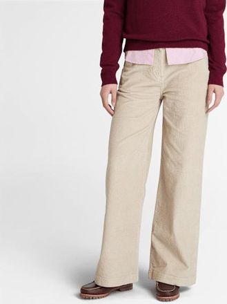Timberland Gewaschene Cordhose mit weitem Bein für Damen in Beige, Damen, Beige, Größe