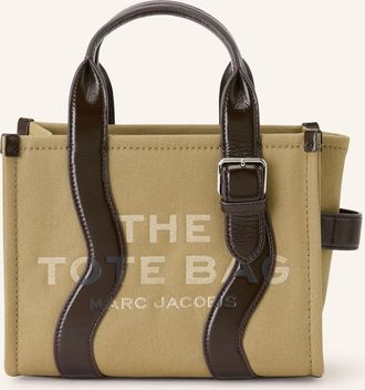 Marc Jacobs Umh&auml;ngetasche The Wavy Canvas Small Tote Bag braun