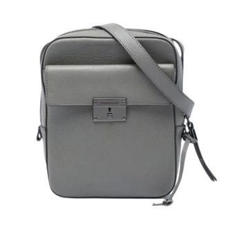 Burberry Pre-owned Sac bandouli&egrave;re Shaldon - Femme - Pre-owned - Gris - Taille: ONE Size