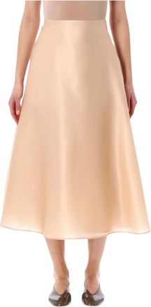 Alberta Ferretti Femme, Jupes, Rose, Taille: 38 FR Silk Organza Circle Skirt