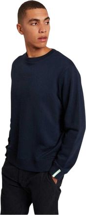 Ted Baker Sweatshirt f&uuml;r Herren, Rundhalsausschnitt (Marine)
