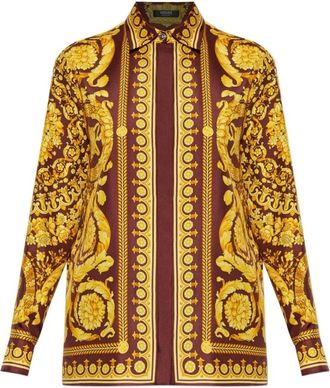 Versace Femme, Blouses et Chemises, Multicolore, Taille: 38 FR Top