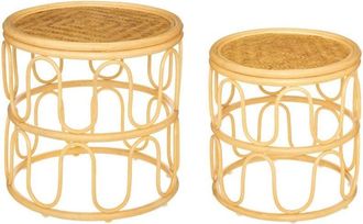 Atmosphera SatztischeHenriette Rattan und Bambus