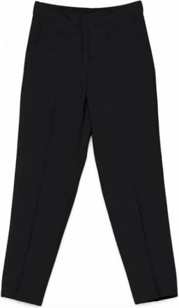 Seventy Femme, Pantalons, Noir, Taille: 40 FR Wide Pantalons