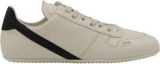 Rick Owens Low-Top Sneaker - Sneakers With Contrasting Detailing - Gr. 40,5 (EU) - in Grau - f&uuml;r Damen