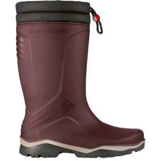 Dunlop Blizzard Gummistiefel f&uuml;r Herren/Damen Unisex (Burgunderrot/Grau/Schwarz)