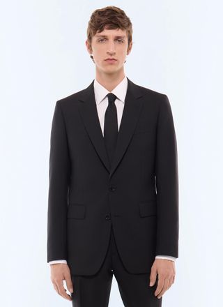 Fursac Veste de costume en laine fresco - Taille 44 - Homme