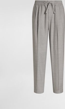 Dolce & Gabbana Jogginghose Aus Wolle - Mann Hosen Und Shorts Grau 56