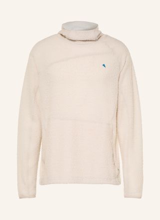Kl&auml;ttermusen Fleece-Hoodie Gimle weiss