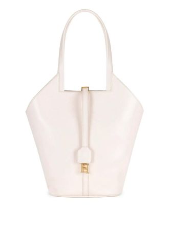 Elisabetta Franchi grand sac porté épaule Everywhere - Tons neutres