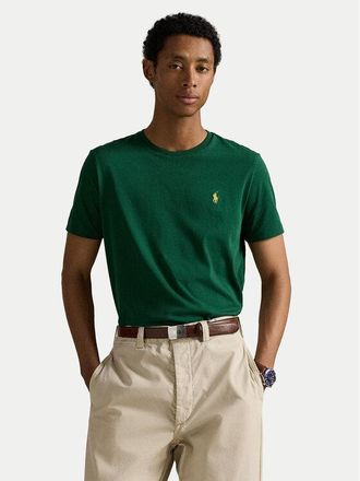 Polo Ralph Lauren T-Shirt 710671438461 Gr&uuml;n Custom Slim Fit