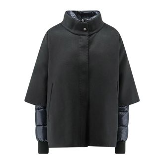 Moorer Cape Jacket - - Jackets - Damen - Schwarzk - XS