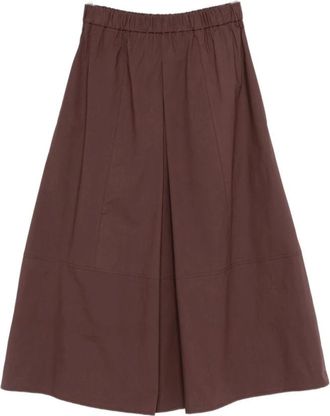 Antonelli Femme, Jupes, Brun, Taille: 38 FR Gonna lunga Ian