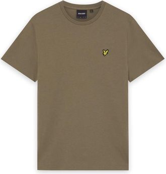 Lyle & Scott Plain T-Shirt - - Tops - Herren - Gr&uuml;n - L