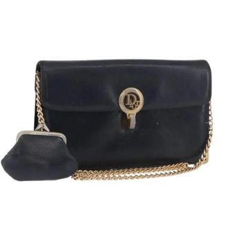 Dior Pre-owned Cuir sacs-main - Femme - Pre-owned - Bleu - Taille: ONE Size