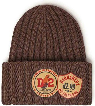 Dsquared2 Bonnet - Marron