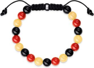 Thomas Sabo Thomas Sabo Armband Mehrfarbig, 925 Sterlingsilber, geschwärzt, Nylon, 24cm, A1831-962-7-L24v