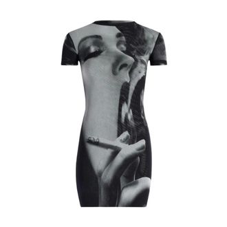 Jean Paul Gaultier Damen, Kleider, Schwarzk, MGr&ouml;&szlig;e