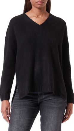 Blue Seven Damen Pullover, SCHWARZ, 42