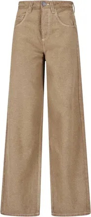 Uma Wang Pantalons D&eacute;contract&eacute;s - Beige