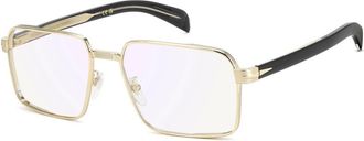 Eyewear by David Beckham Homme, Accessoires, Jaune, Taille: 57 MM Lunettes de soleil
