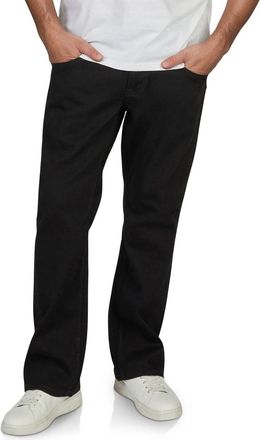 Mustang Jeans Jeans Herren Stretch Oregon Bootcut Jeanshose Hose Denim, Länge:32L, Farbe:Black Denim (940), Weite:42W